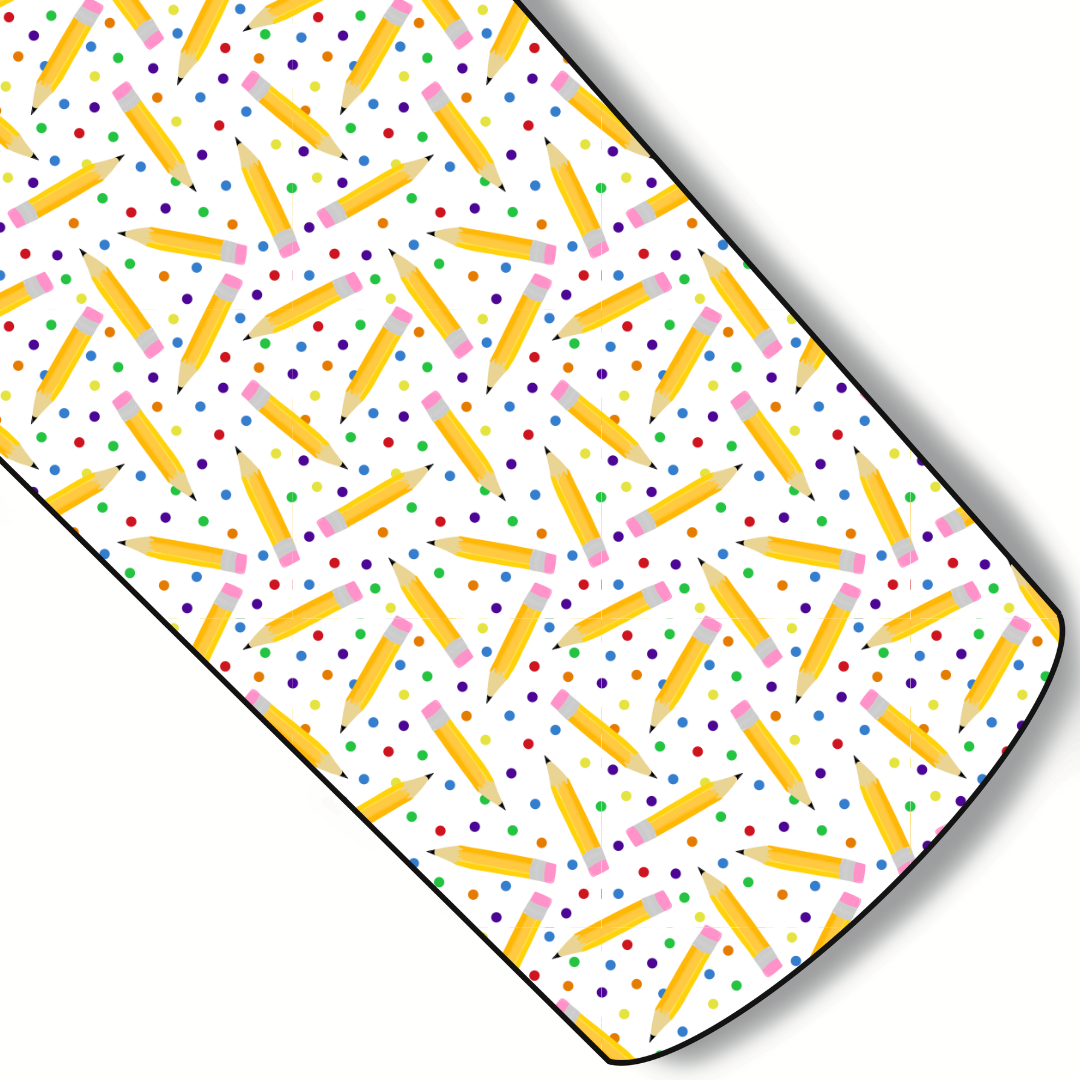 Polka Dots & Pencils Custom Faux Leather – Marmalade Skies