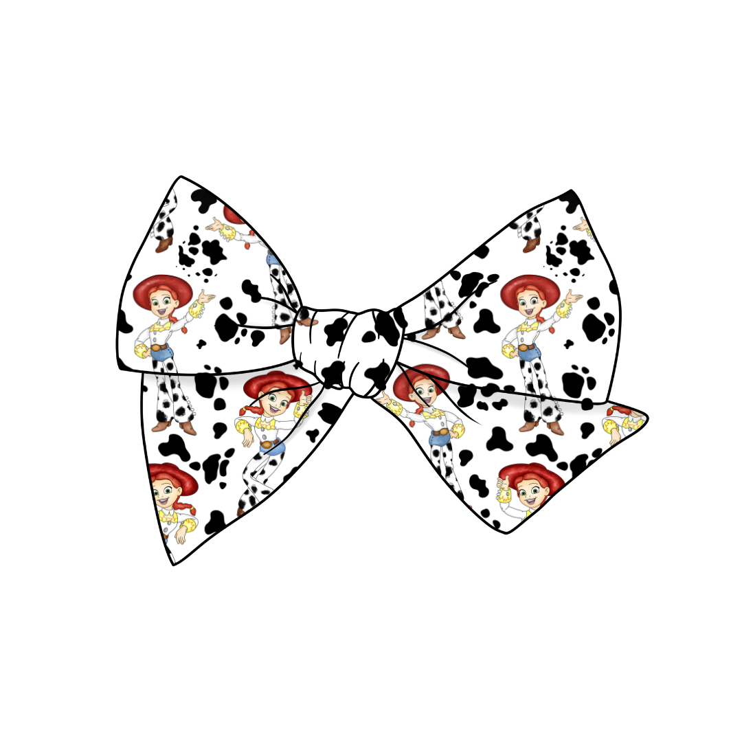 (Pre-Order) Cowgirl Jesse 5" Pre-Tied Fabric Bow – Marmalade Skies
