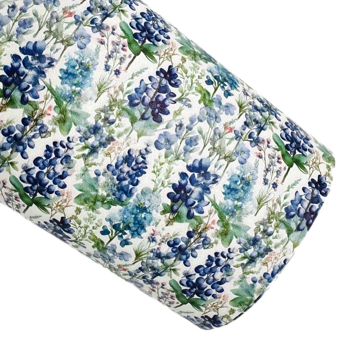 Texas Bluebonnets Custom Faux Leather1 – Marmalade Skies