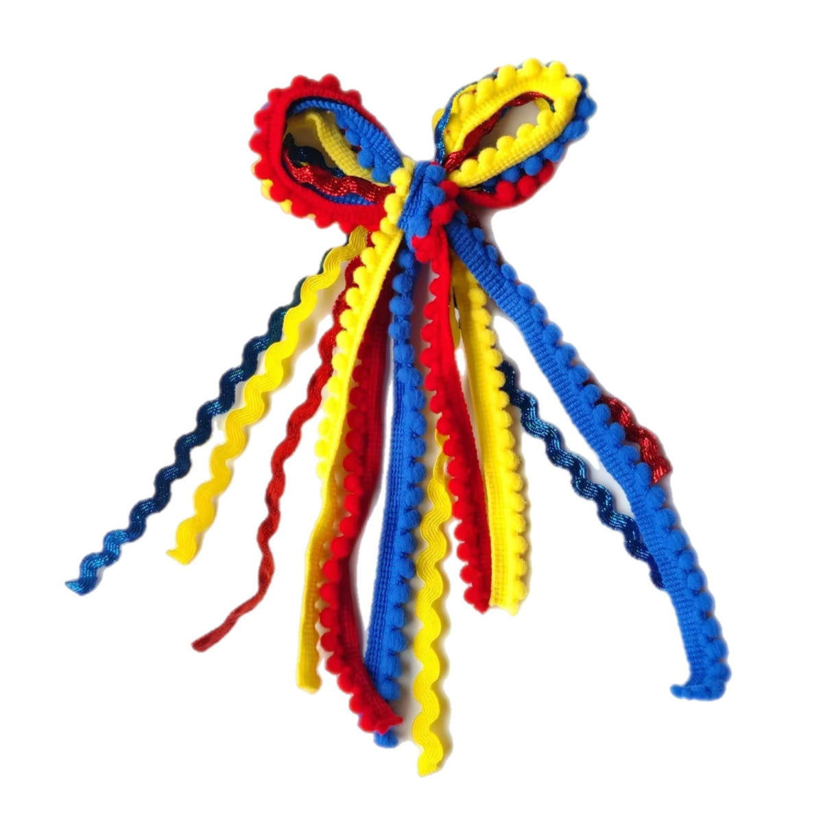 Primary Funky Ribbon Bow – Marmalade Skies