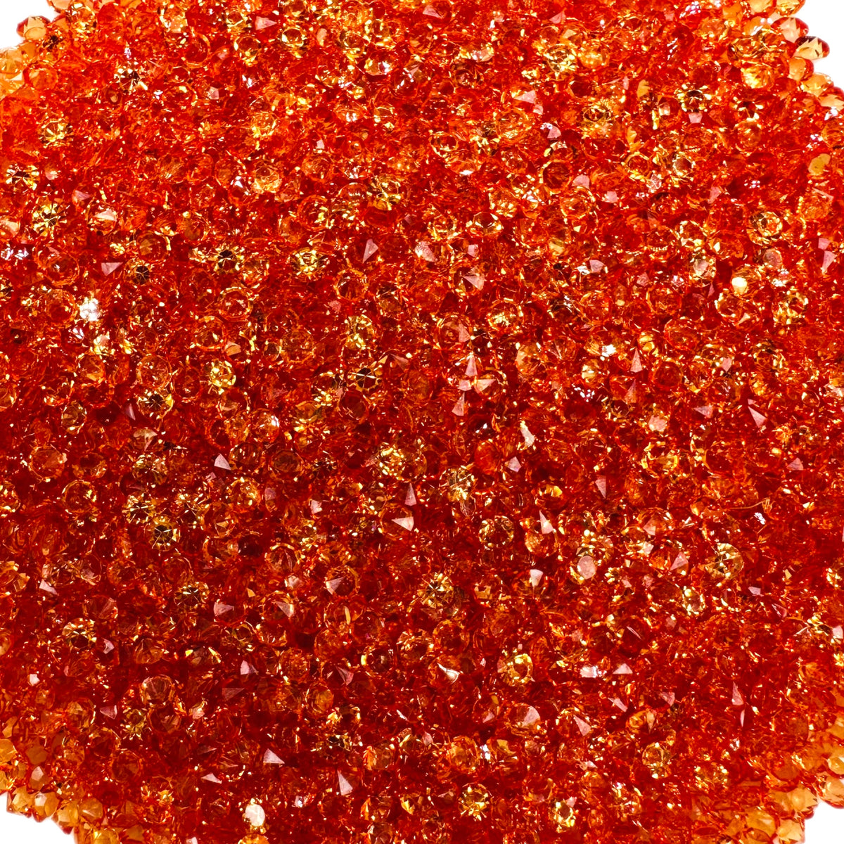 Burnt Orange Diamond Gems 3mm – Marmalade Skies